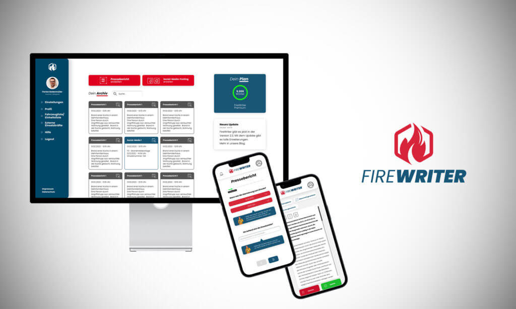FireWriter – Die KI-Lösung für Pressearbeit im Rettungswesen ...